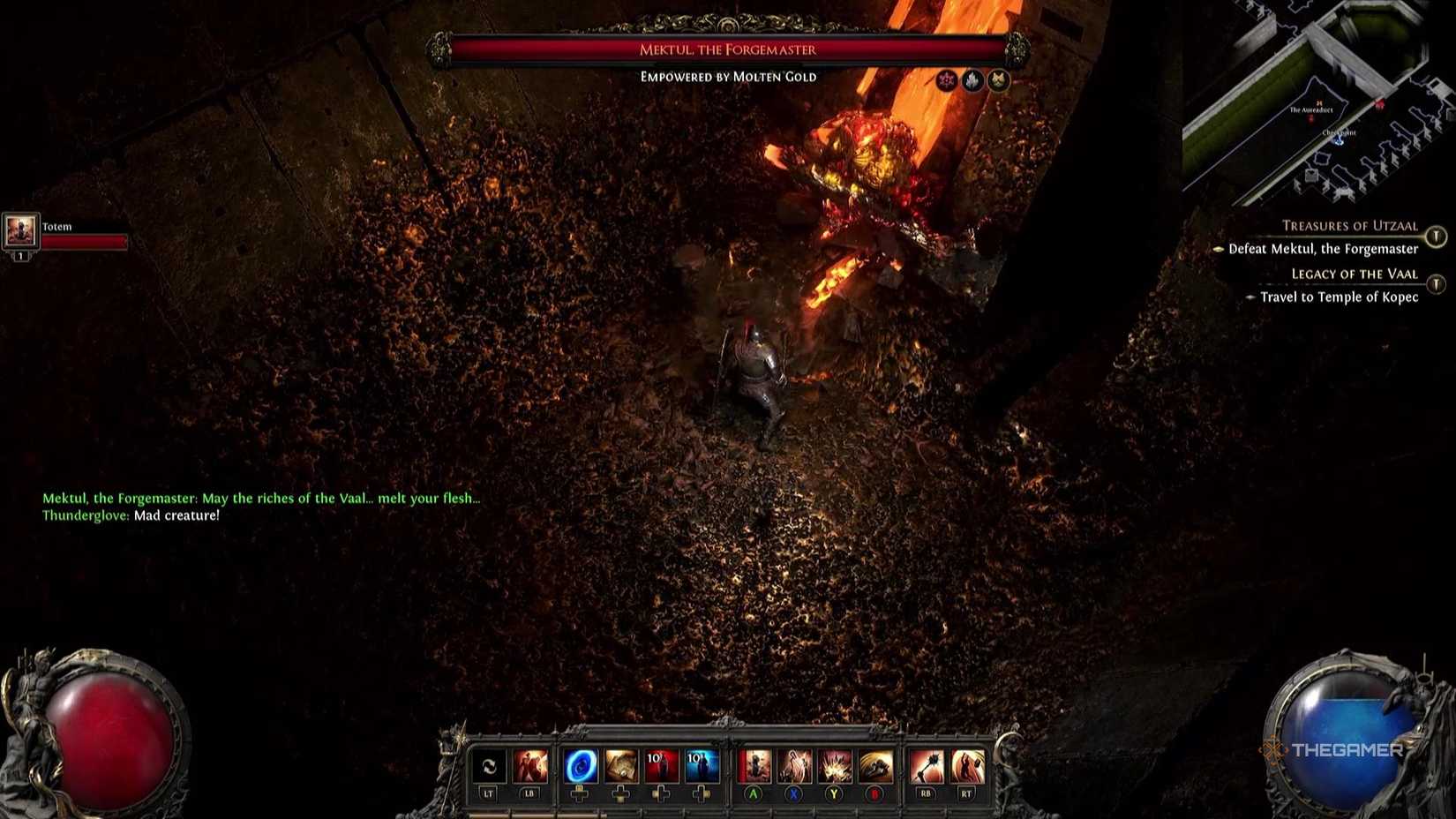 How To Defeat The Mektul, The Forgemaster Boss In PoE2