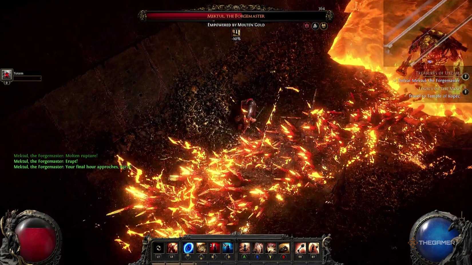 How To Defeat The Mektul, The Forgemaster Boss In PoE2