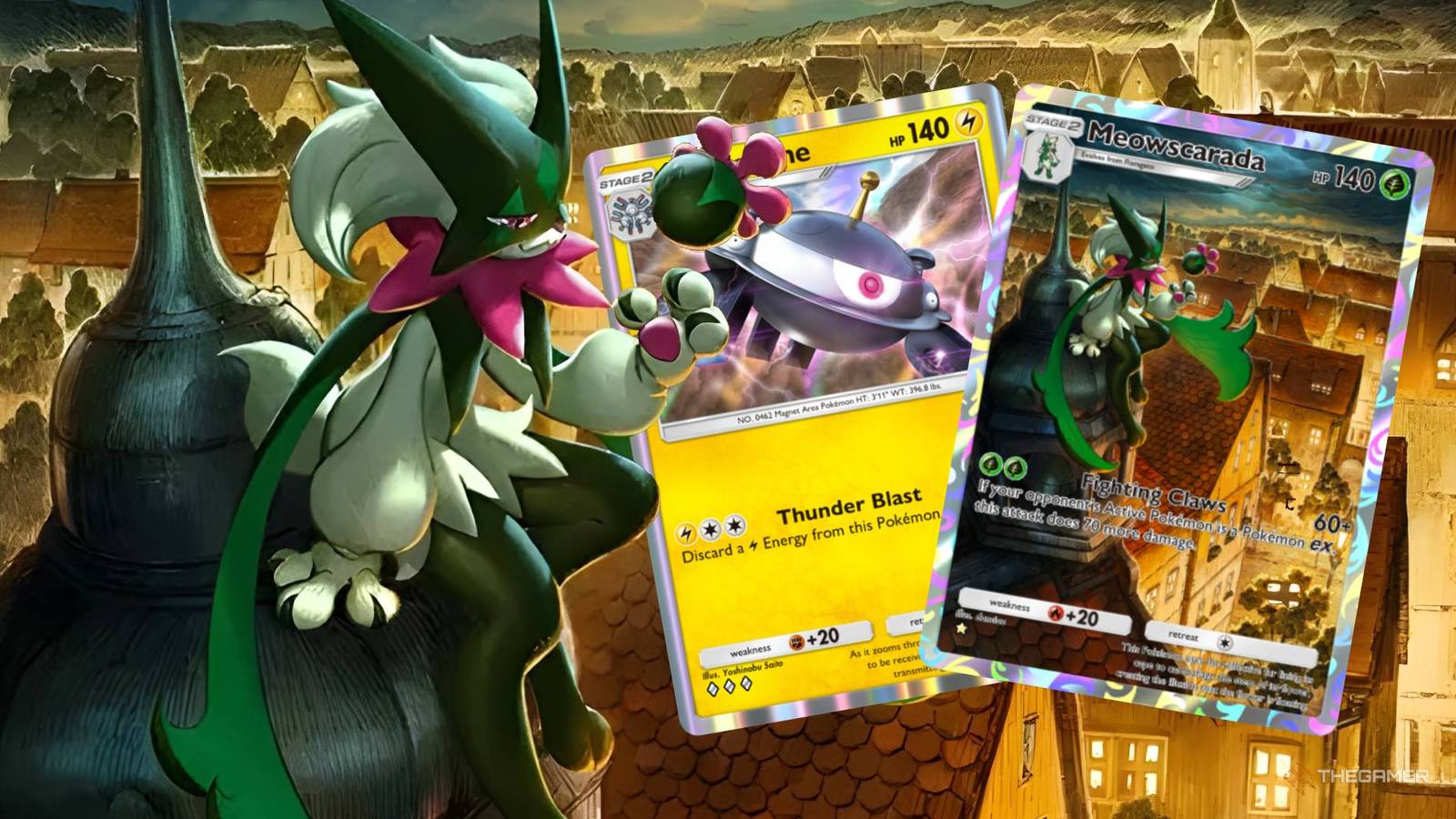 Best Meowscarada Magnezone Build Deck For Pokemon TCG Pocket