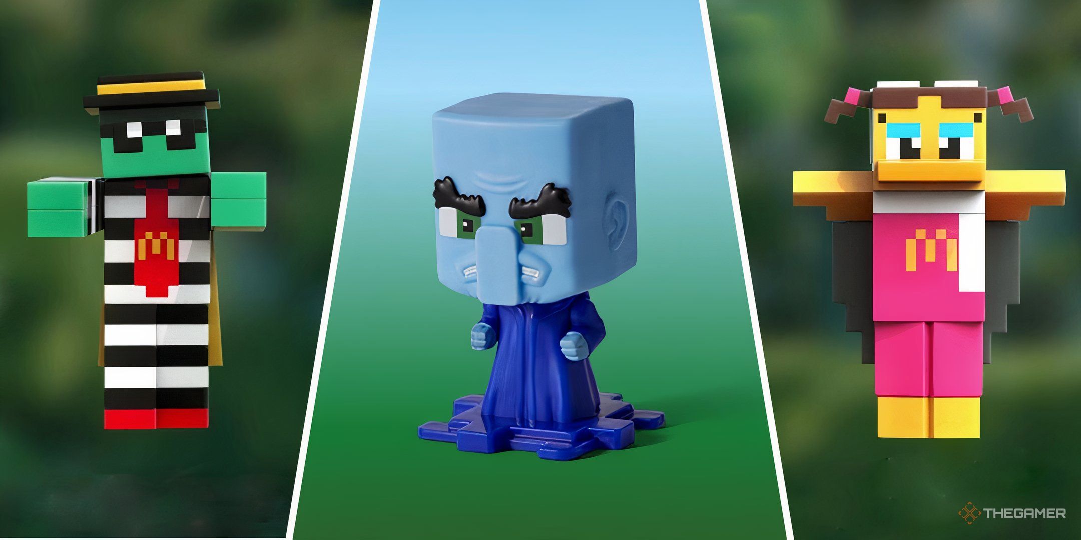 All Minecraft Toys In McDonalds Meals, Ranked