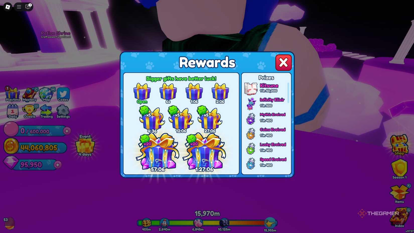 How To Get Potions In Roblox: Bubble Gum Simulator Infinity