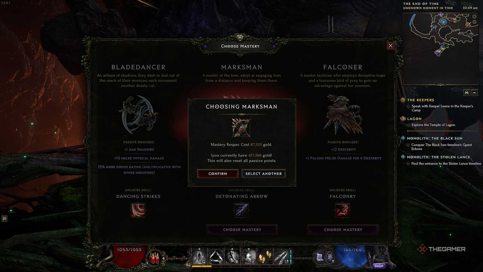 How To Respec Your Mastery Class In Last Epoch