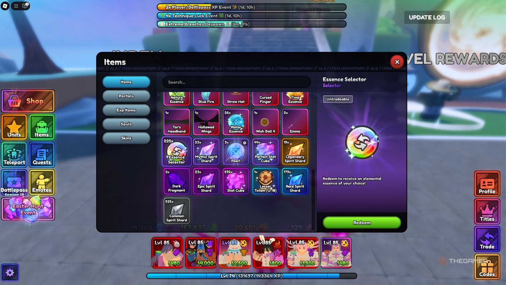 Where To Farm Essence In Roblox Anime Last Stand