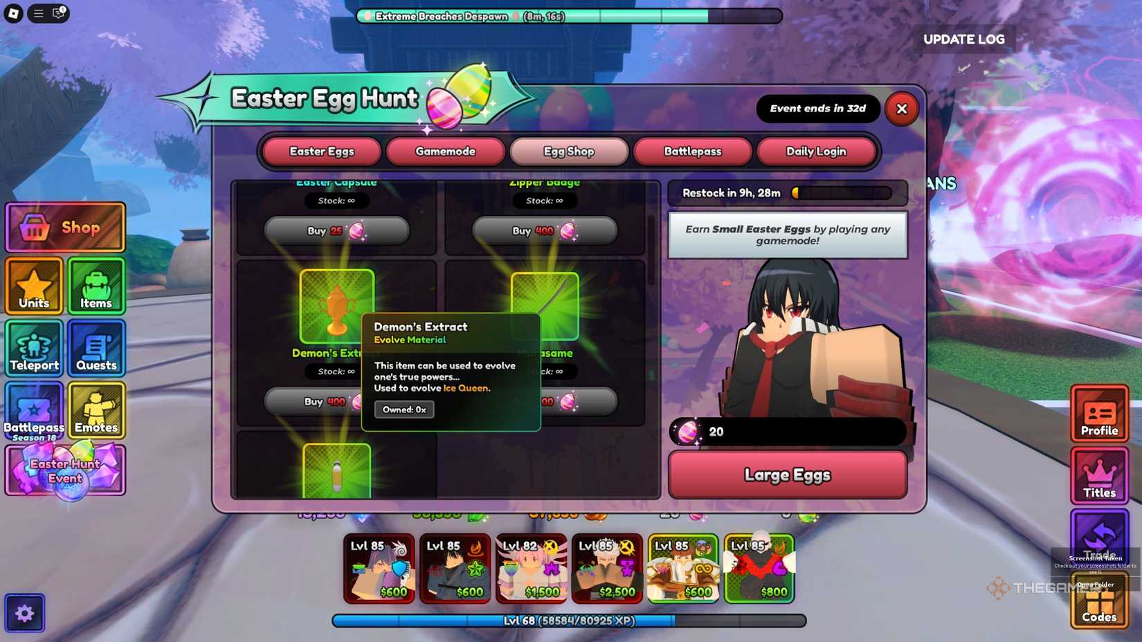 How To Get And Evolve Ice Queen In Roblox Anime Last Stand