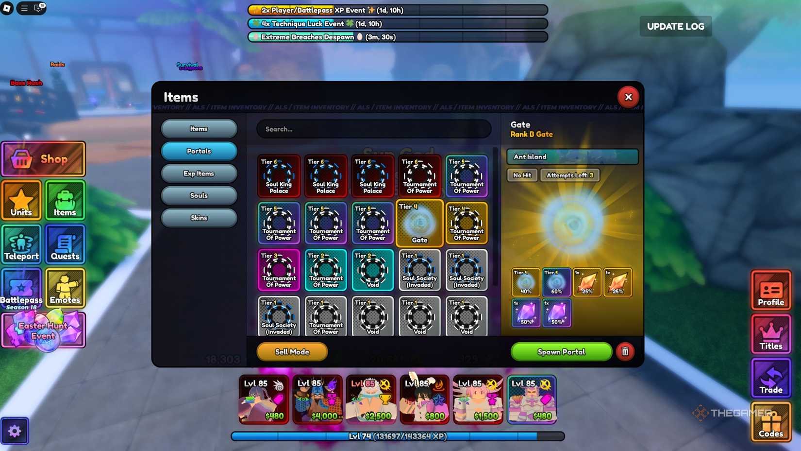 How To Farm Spirit Shards Quickly In Roblox Anime Last Stand