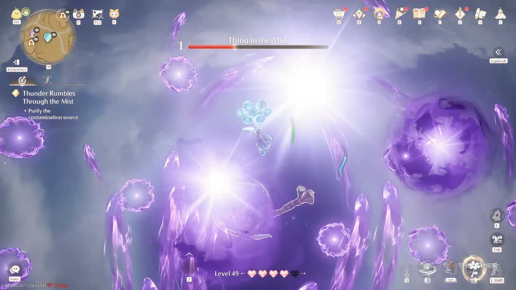 How To Defeat The Thing In The Mist In Infinity Nikki