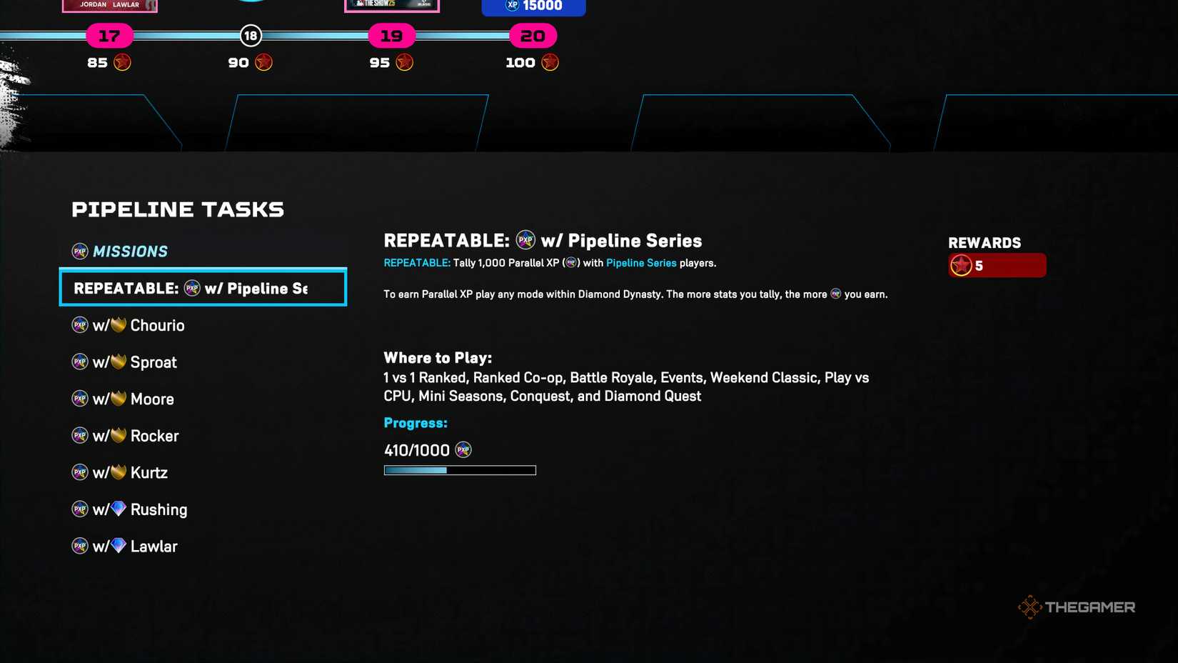 All Pipeline Program Challenges In MLB The Show 2025