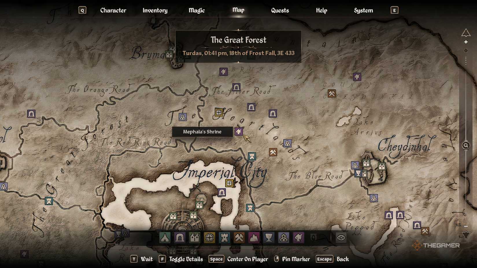 Where To Find Mephala's Shrine In Oblivion Remastered