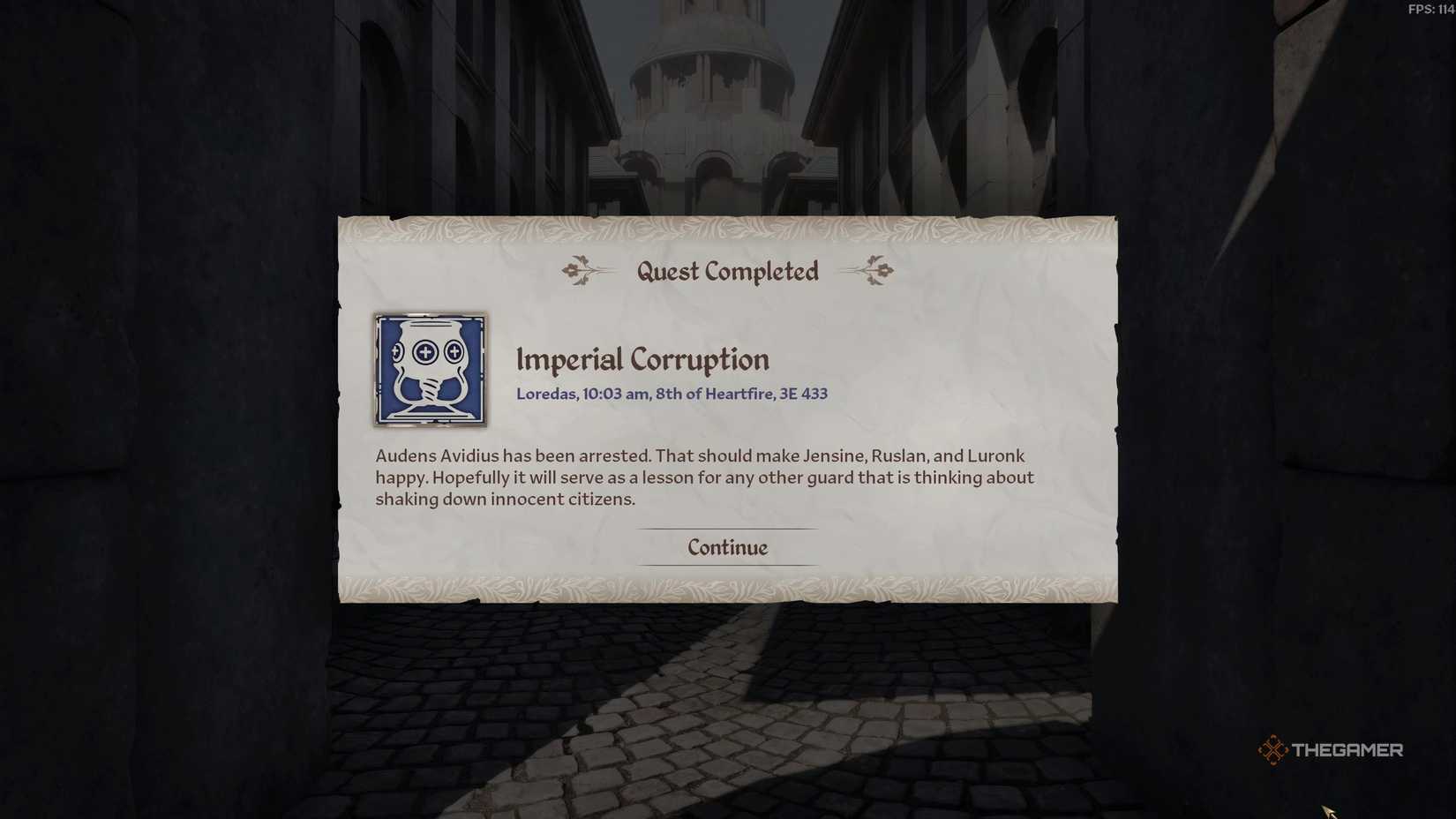 How To Convince The Watch Captain And Complete The Imperial Corruption ...