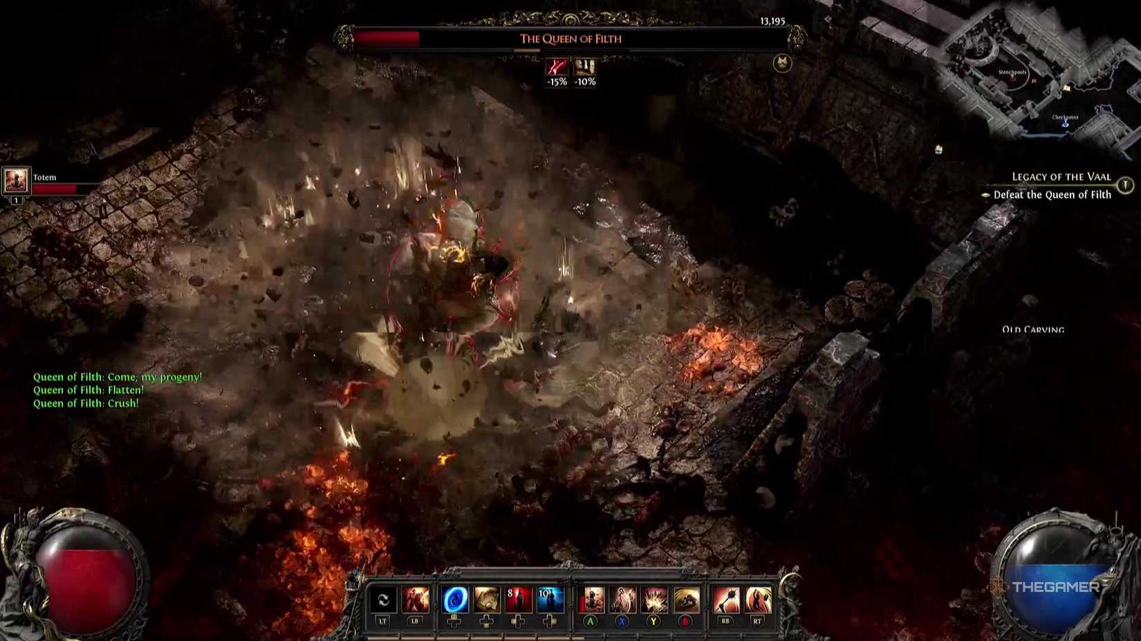 How To Beat The Queen Of Filth In Path Of Exile 2