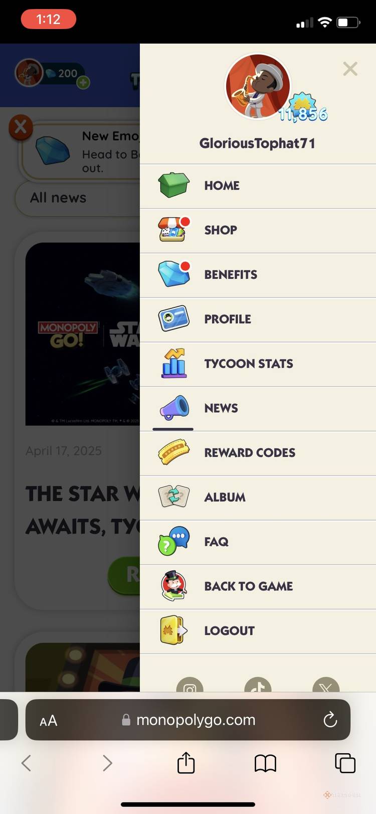 How To Get Achievements And Change Your Profile Display In Monopoly Go
