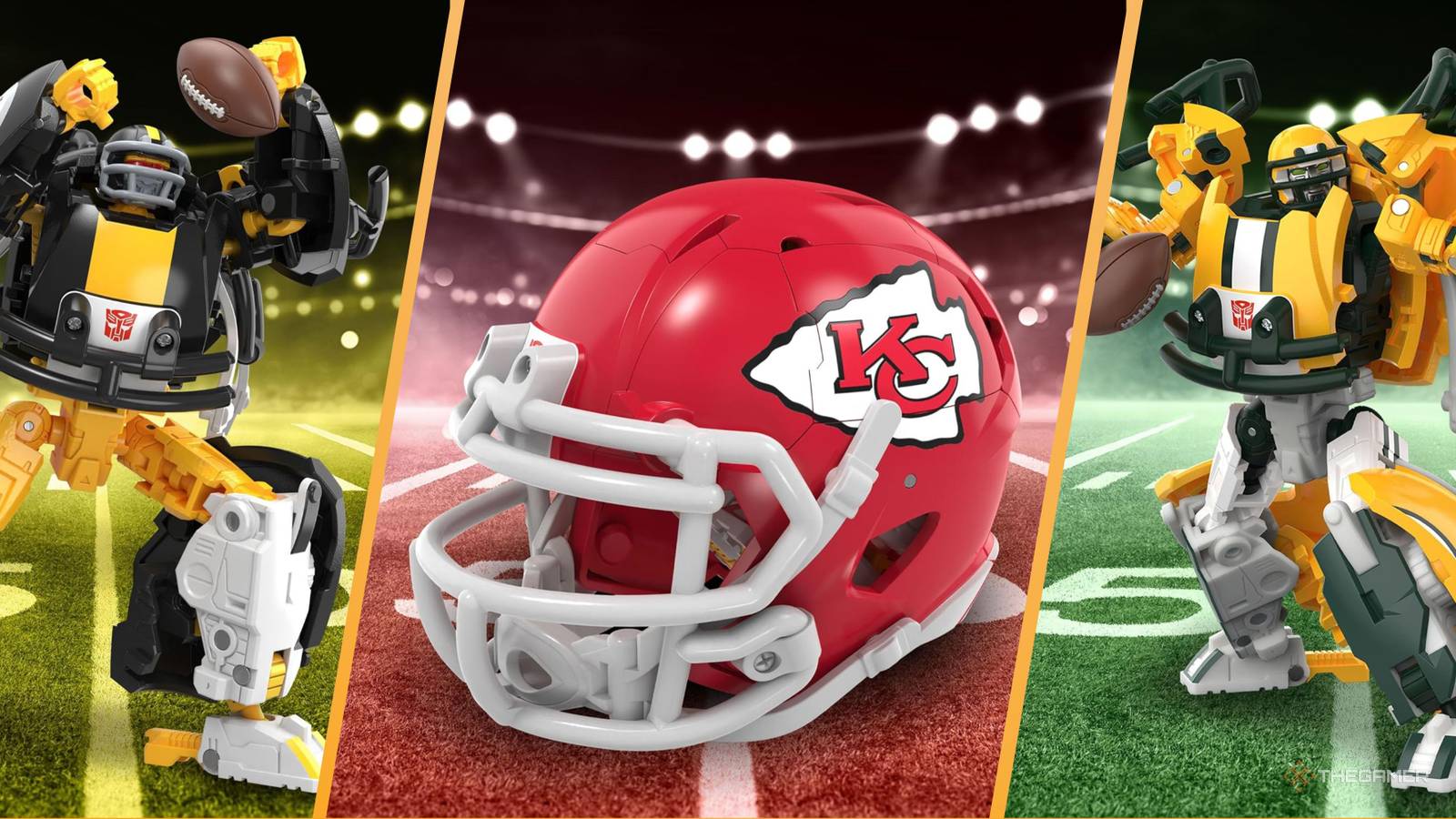 Transformers' New NFL Action Figures Can Turn Into Mini Football Helmets