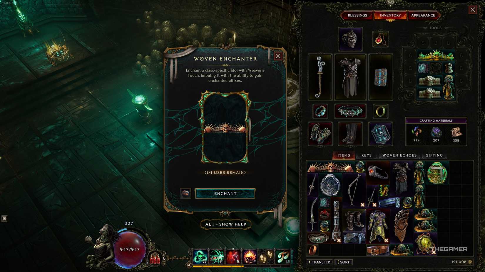 How To Enchant And Reroll Idols In Last Epoch