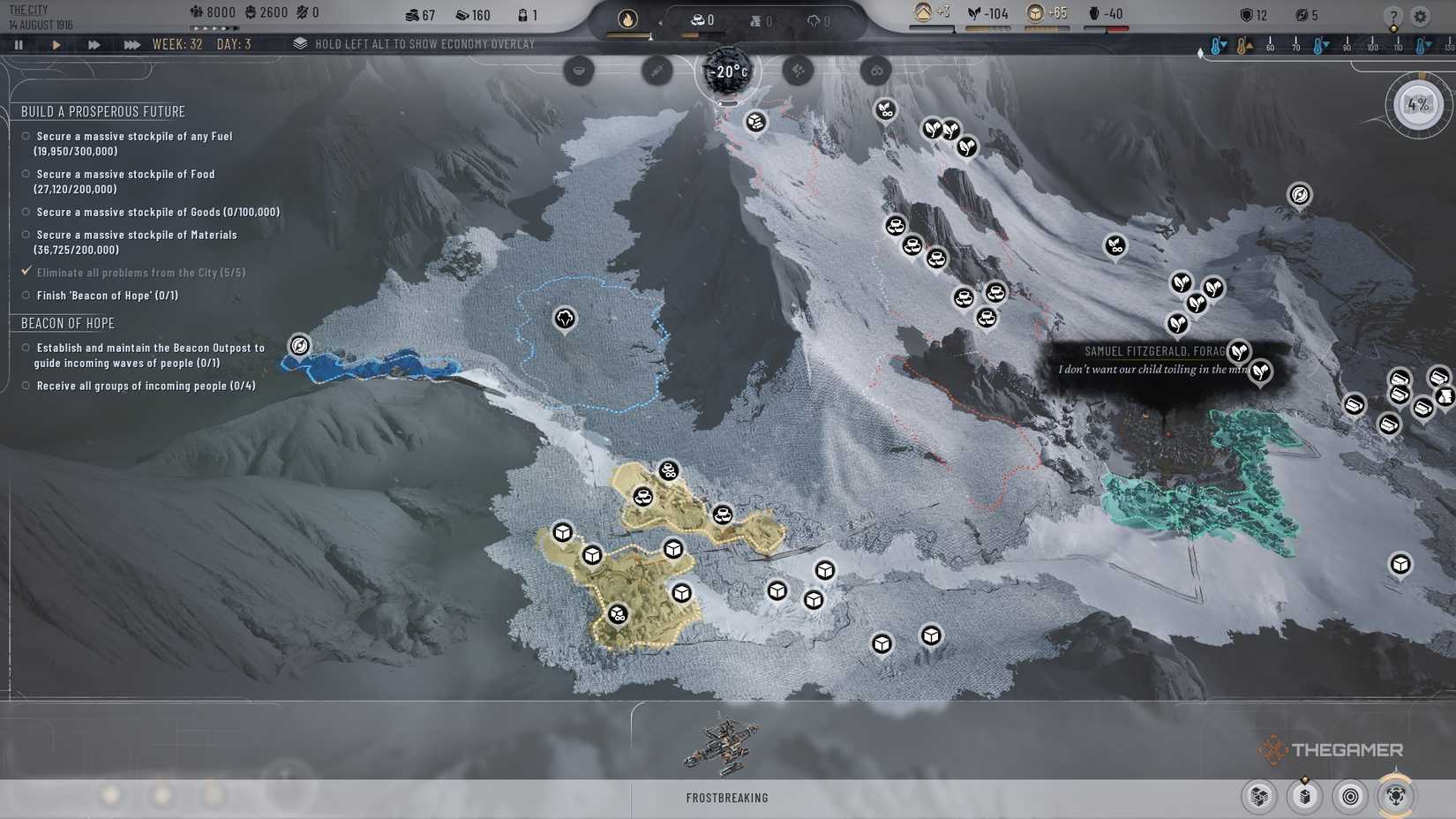 How To Complete The Pit In Frostpunk 2