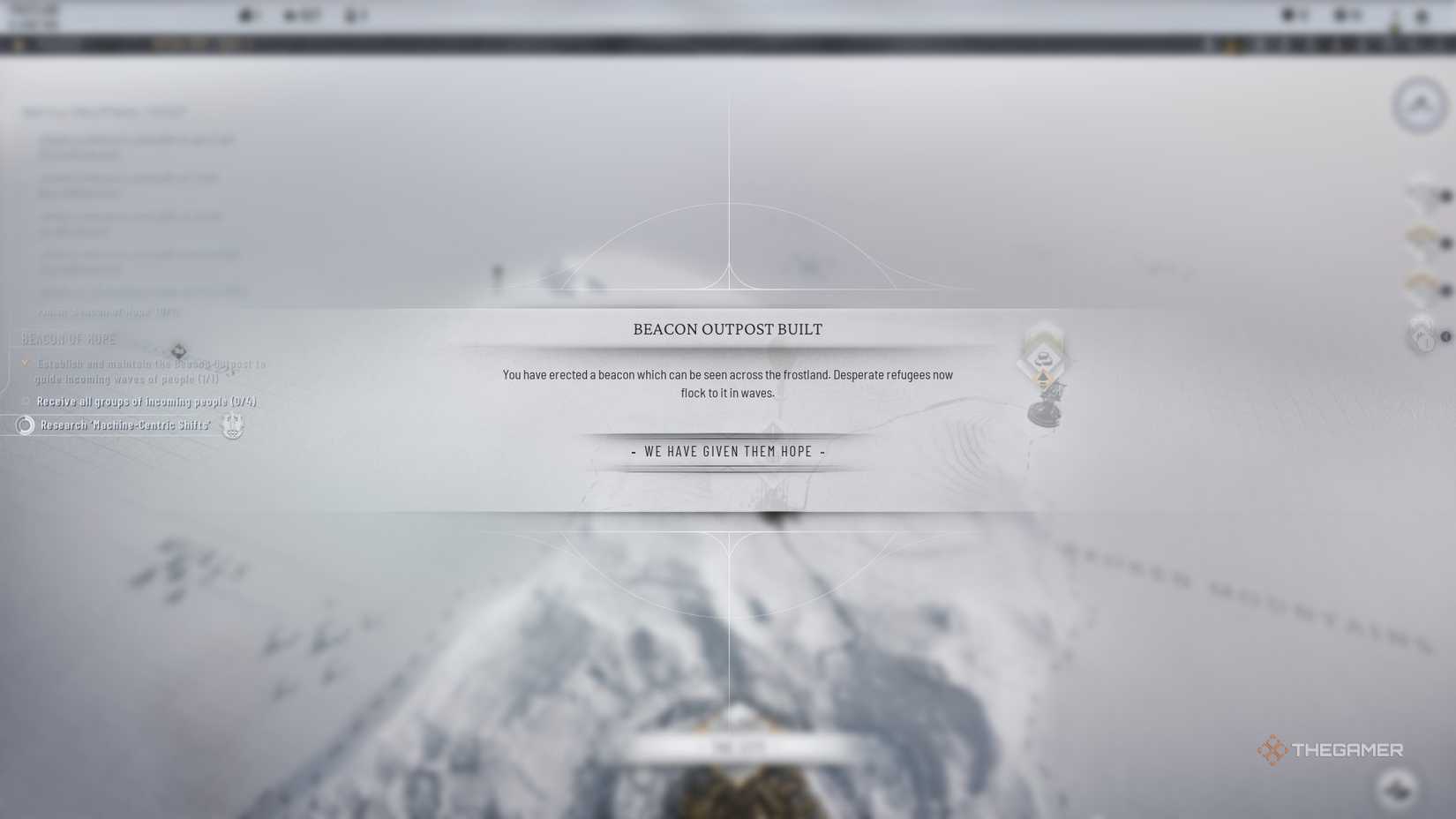 What Is The Beacon Of Hope Tale In Frostpunk 2?