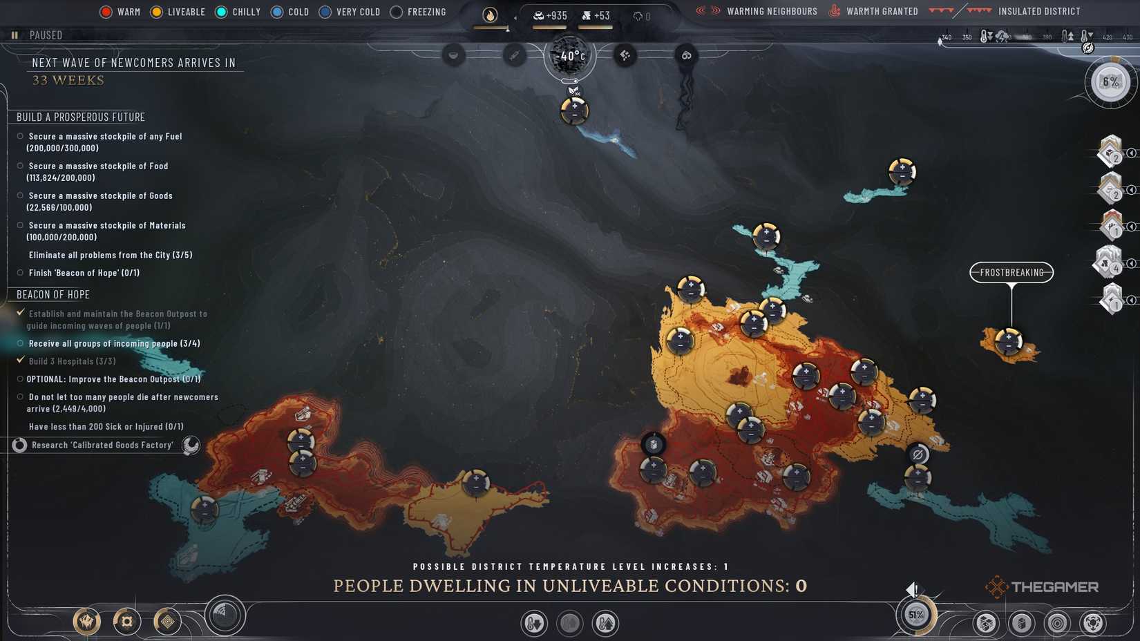 What Is The Beacon Of Hope Tale In Frostpunk 2?