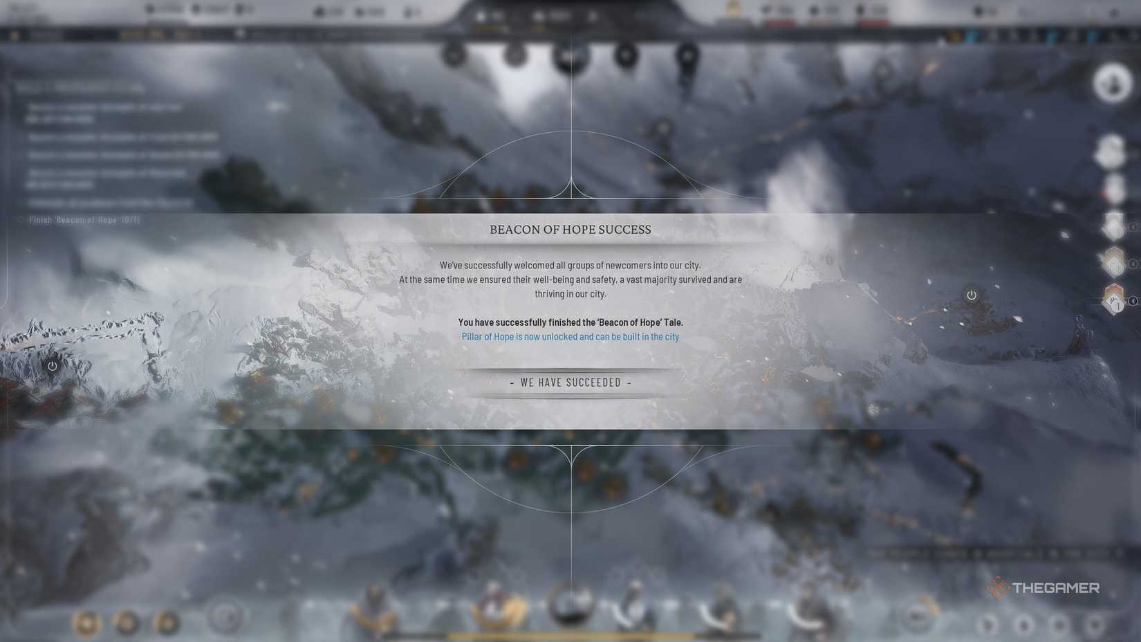 What Is The Beacon Of Hope Tale In Frostpunk 2?