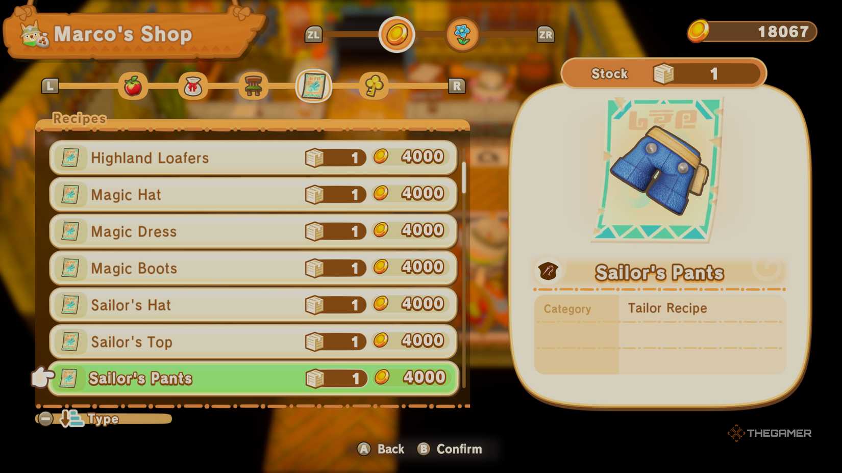 Best Recipes For Making Dosh In Fantasy Life i: The Girl Who Steals Time