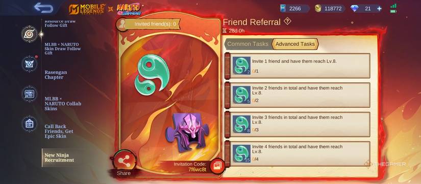 How To Get The Free Gaara Skin And Every Detail Of The Naruto Event In ...