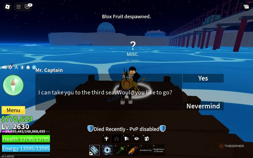How To Get To The Third Sea In Roblox Blox Fruits