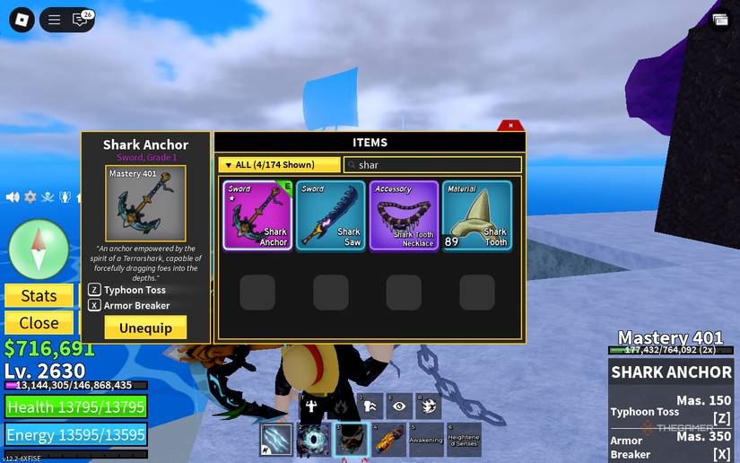 How To Summon An Anchored Terrorshark In Blox Fruits