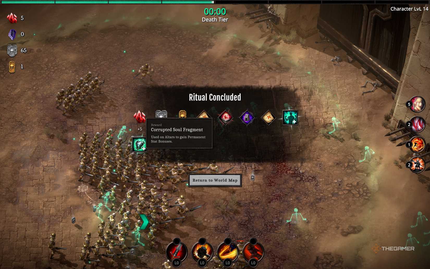 How To Upgrade Character In Conquest Dark