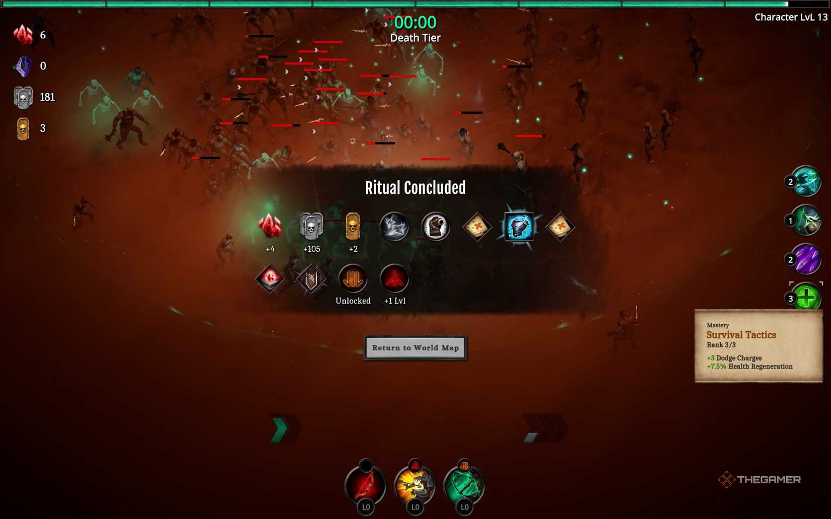 How To Upgrade Character In Conquest Dark