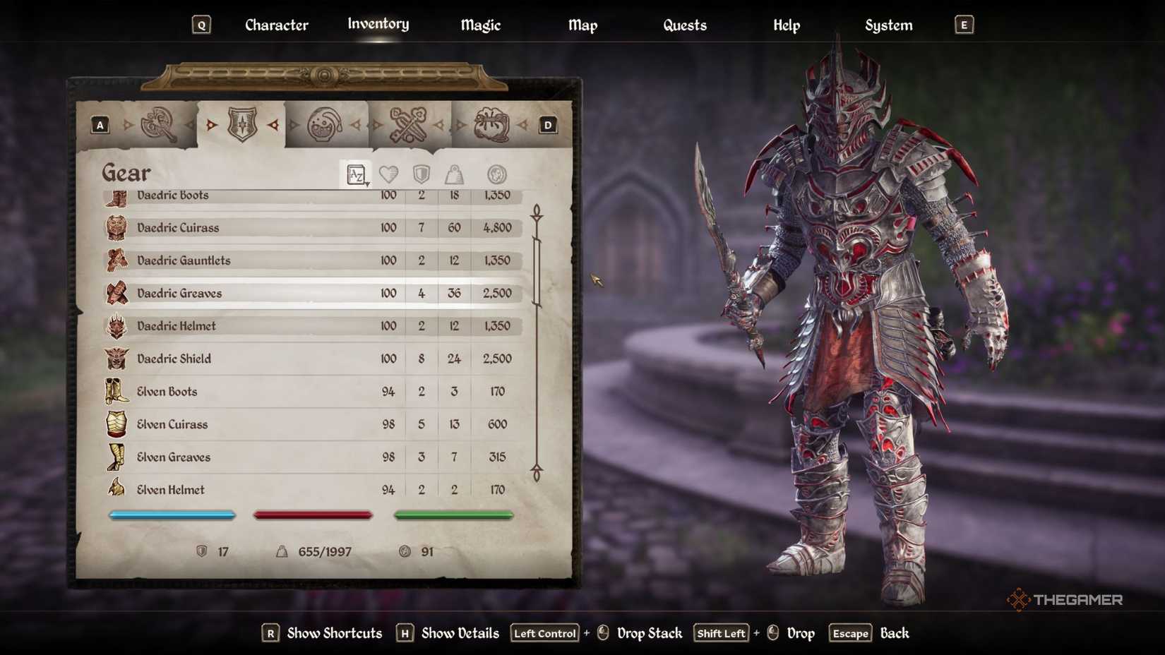 Where To Find Daedric Armor Quickly In Oblivion Remastered