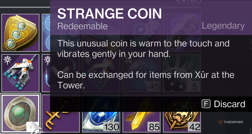 How To Get Strange Coins In Destiny 2