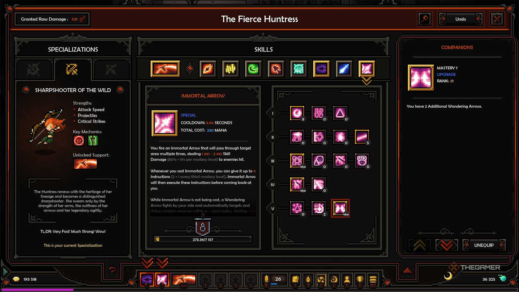 The Best Huntress Builds And Skills In The Slormancer