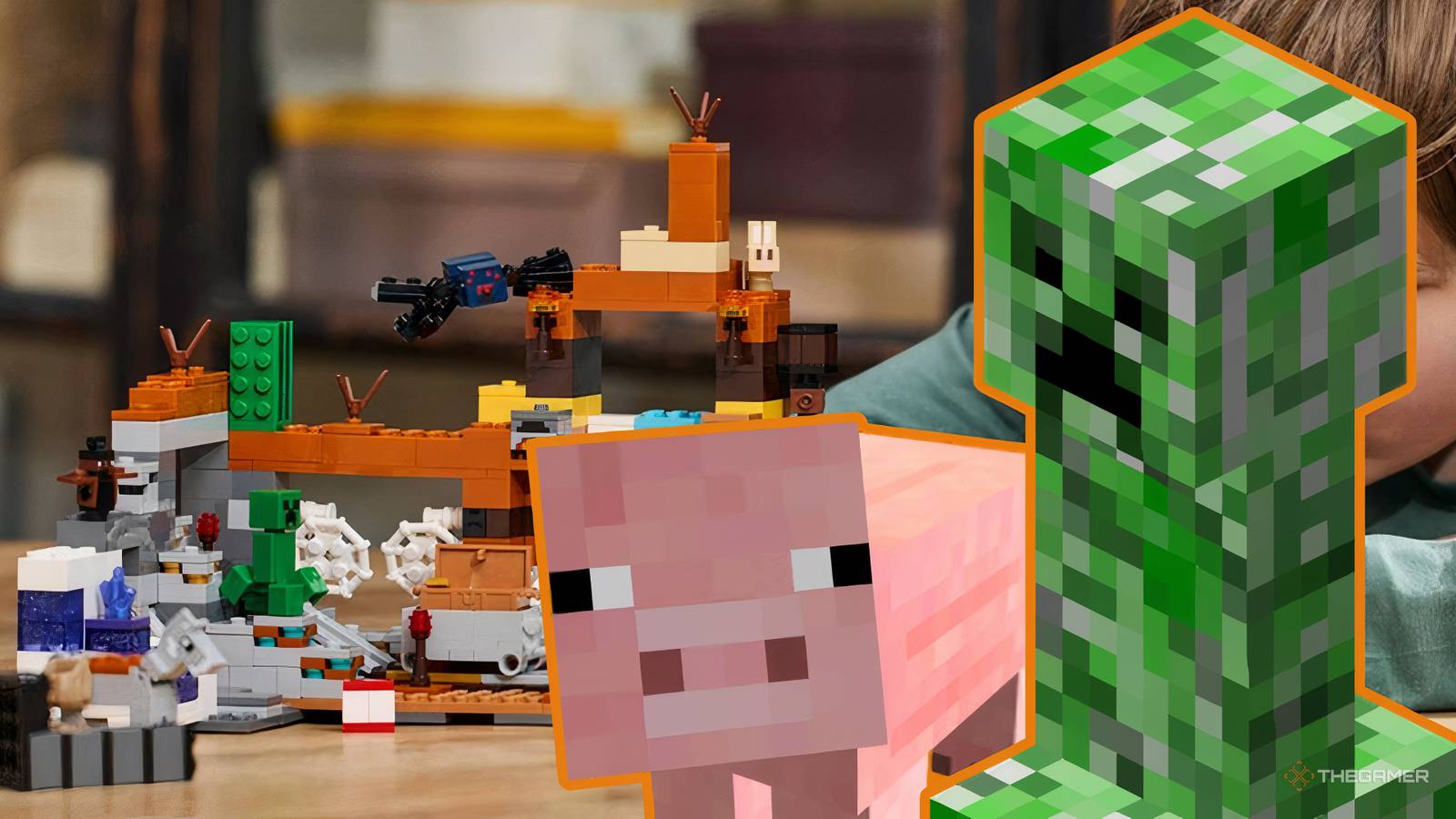 Lego's Minecraft Creeper Has A Pig Inside As An Homage To Its ...
