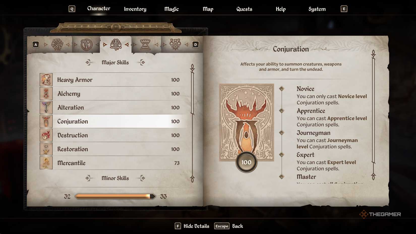 The Best Spells For Grinding Magic Skills In Oblivion Remastered