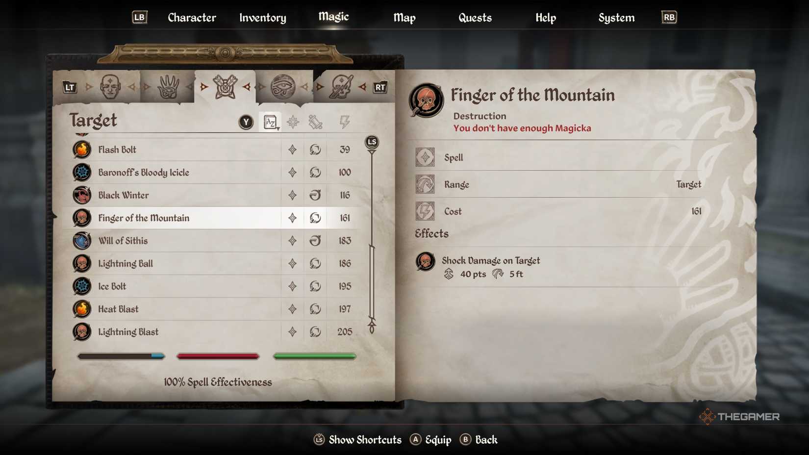 What Are The Best Destruction Spells In Oblivion Remastered?