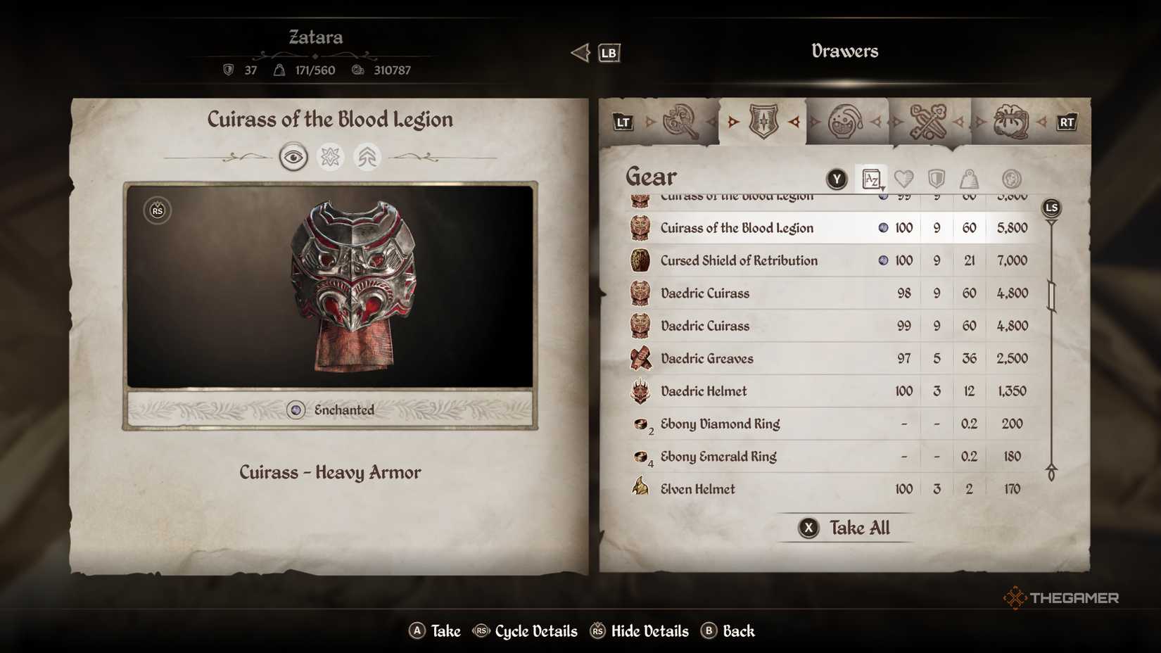 oblivion dwarven armor level