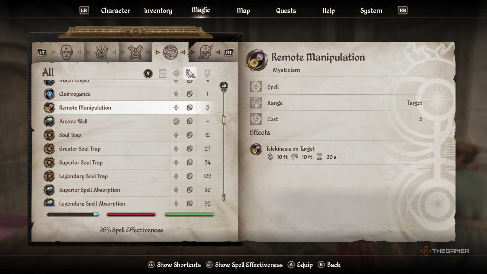 Which Mysticism Spells Should You Use In Oblivion Remastered?