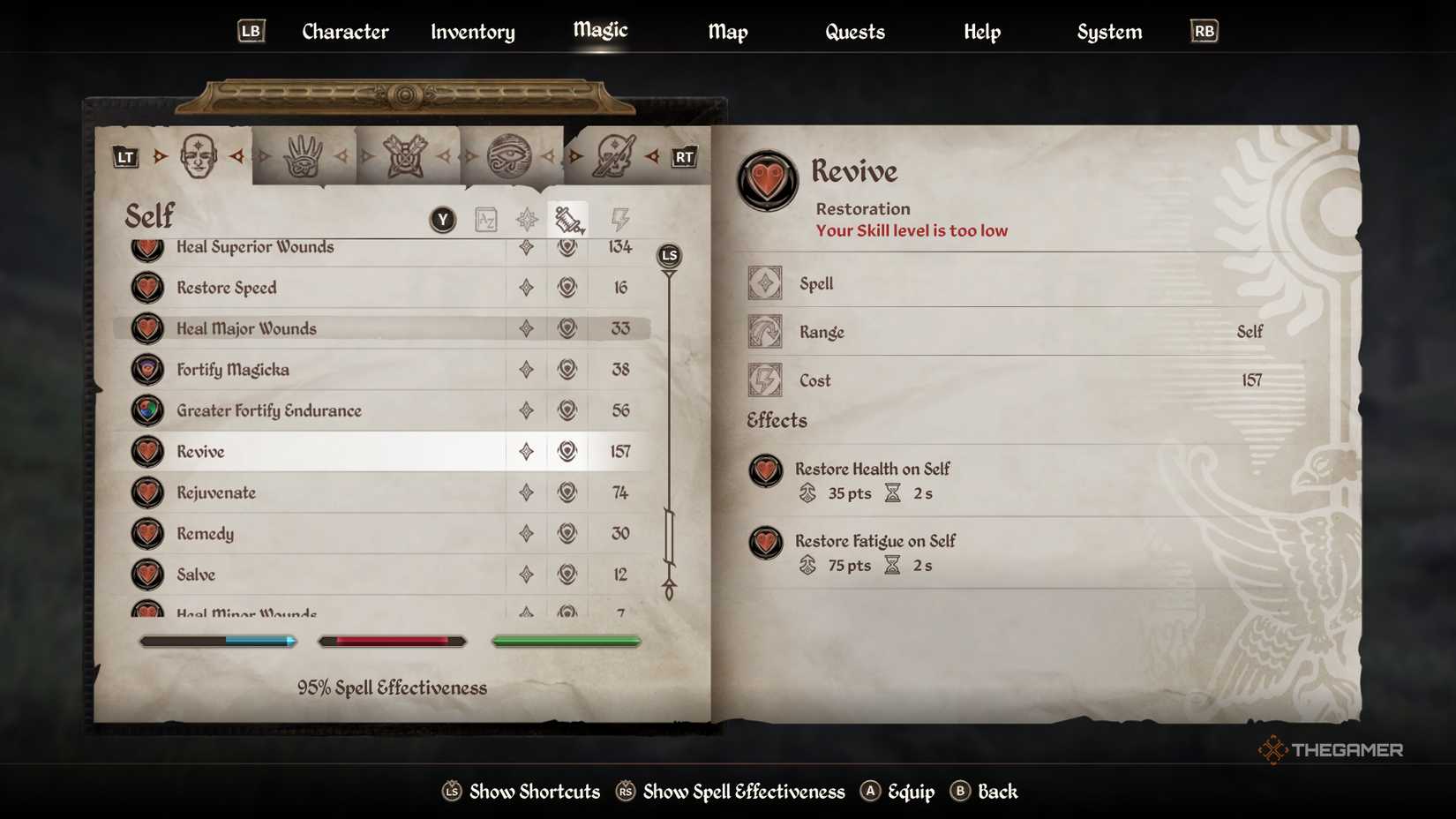 Which Restoration Spells Should You Use In Oblivion Remastered?