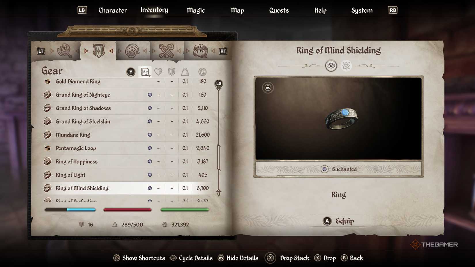 Which Rings Should You Use In Oblivion Remastered?