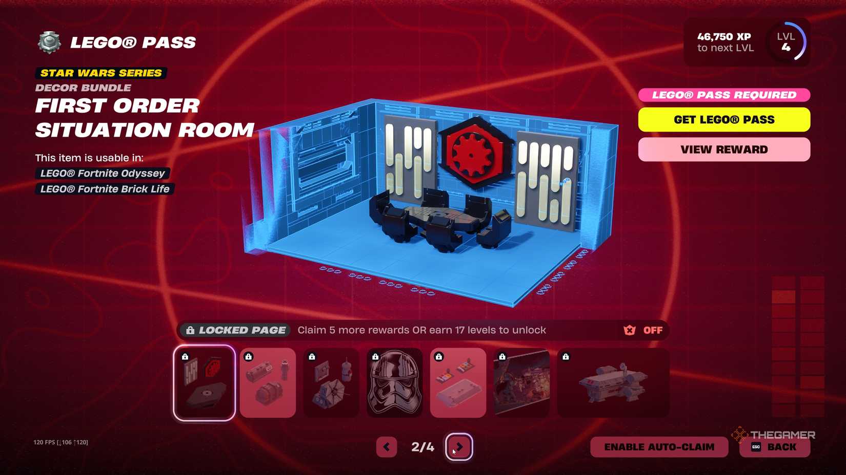 All Rewards In The Star Wars First Order Lego Pass In Fortnite