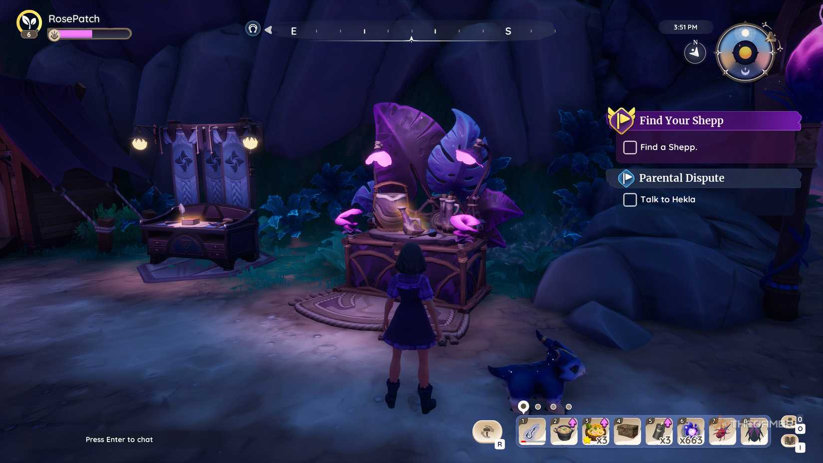 How To Get Elderwood Potions Using Infected Essence In Palia.