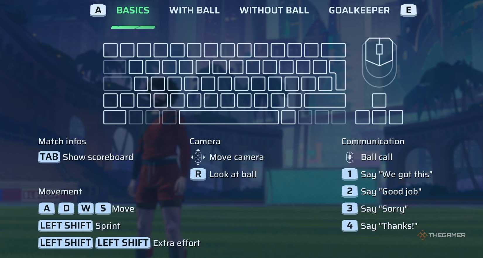 Controls Guide For Rematch