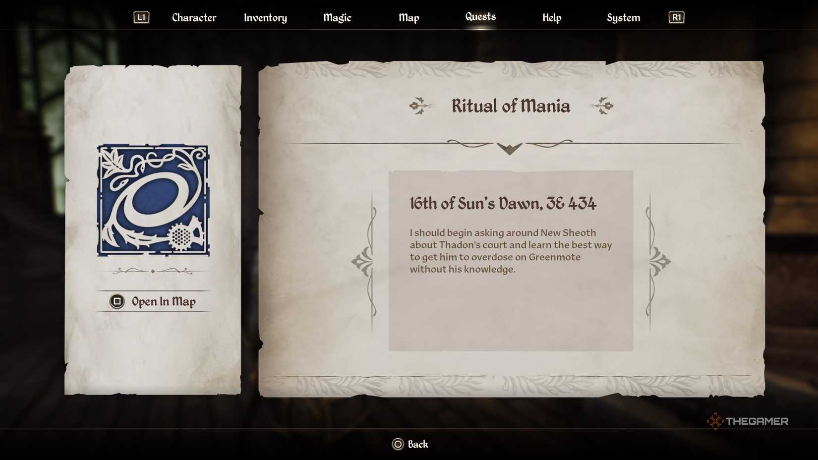 How To Become The Duke/Duchess Of Mania In Oblivion Remastered