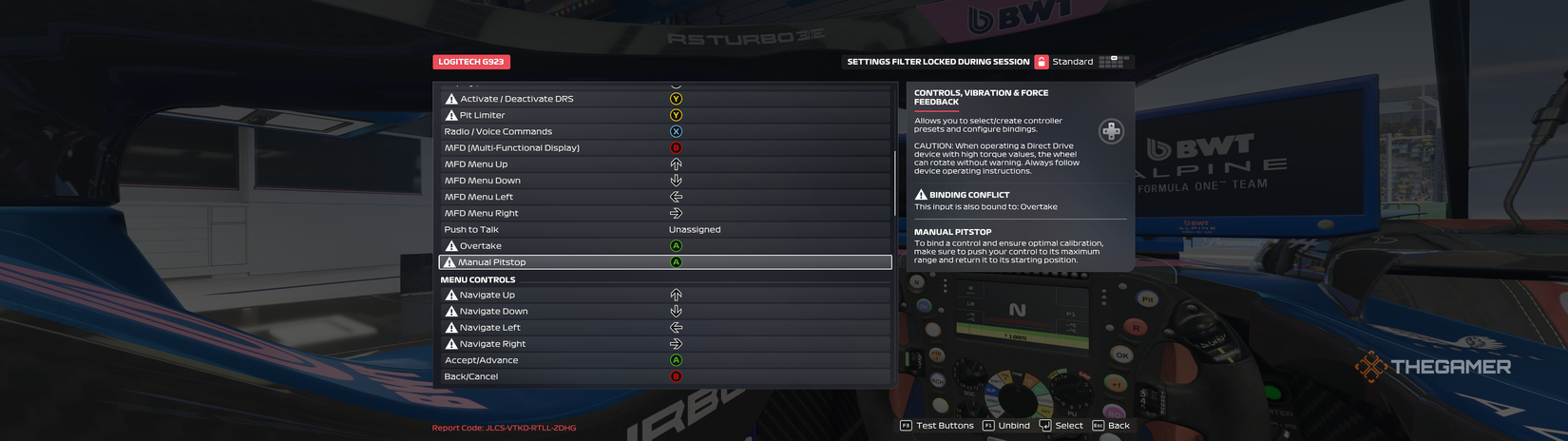 Wheel Setup Guide For Optimal Performance In F1 25