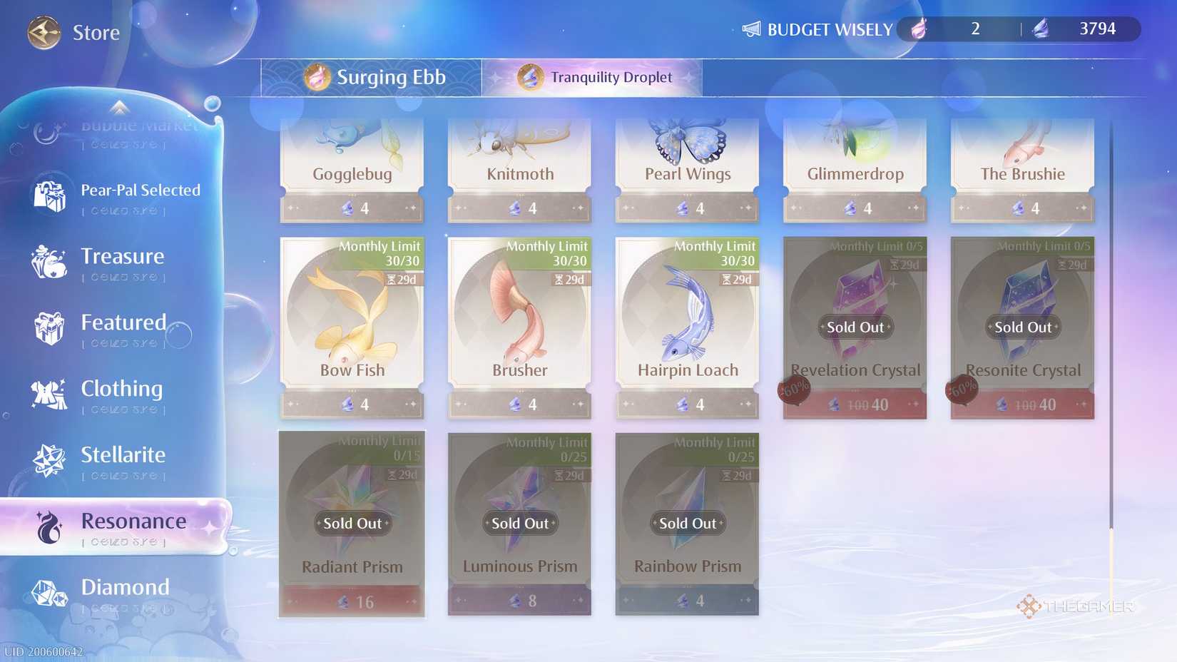 Every Way To Obtain Prisms In Infinity Nikki