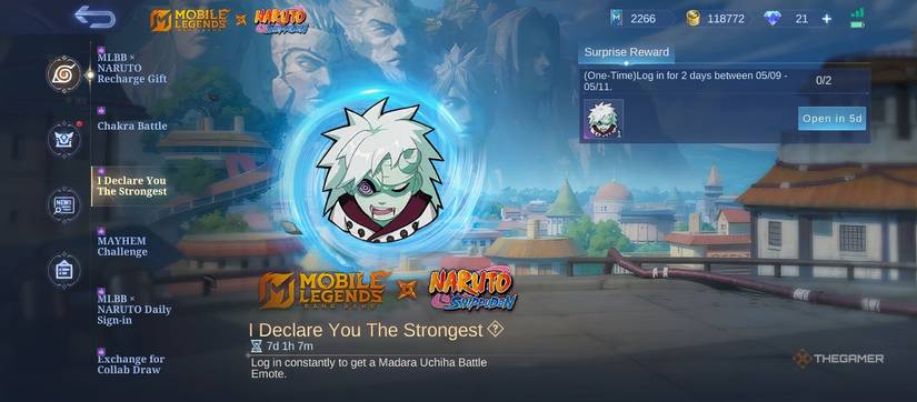 How To Get The Free Gaara Skin And Every Detail Of The Naruto Event In ...