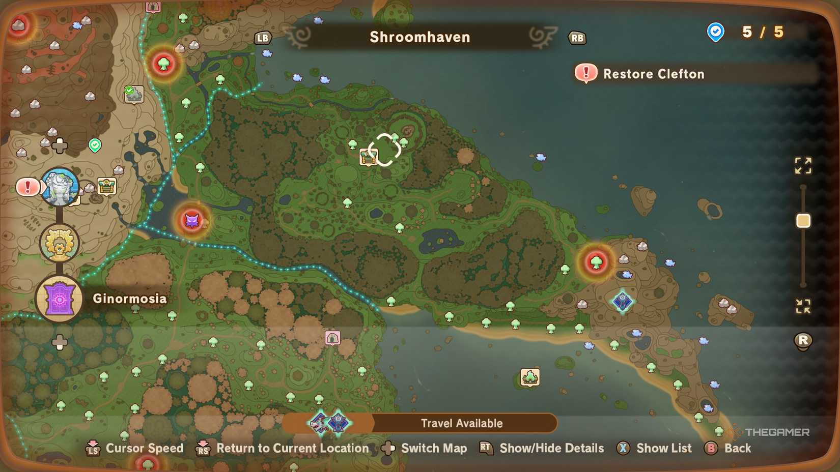 Where To Find All Ginomorsia Settlements In Fantasy Life i: The Girl Who Steals Time