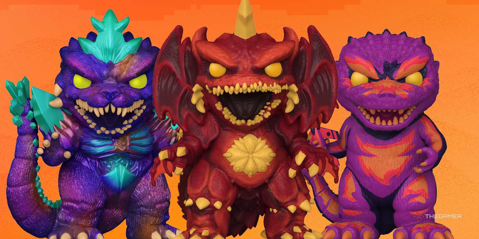 SpaceGodzilla's colorful new Funko Pop is finally available to buy today