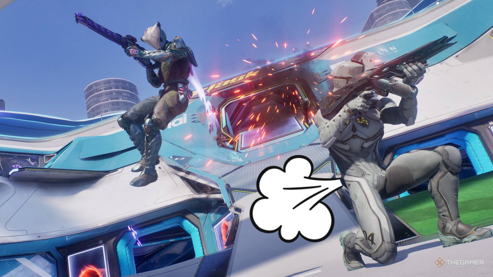 Splitgate 2 Players Have A One Percent Chance Of Farting When They Crouch