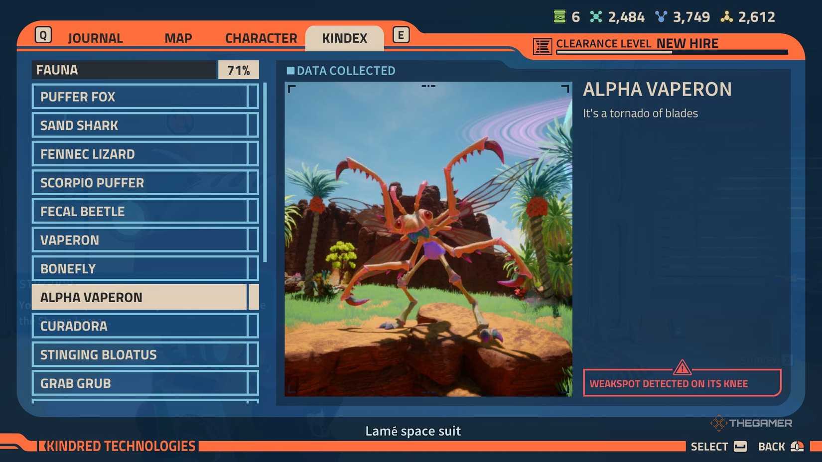 Full List Of Scannables For Your Xephyr Kindex In Revenge Of The Savage ...