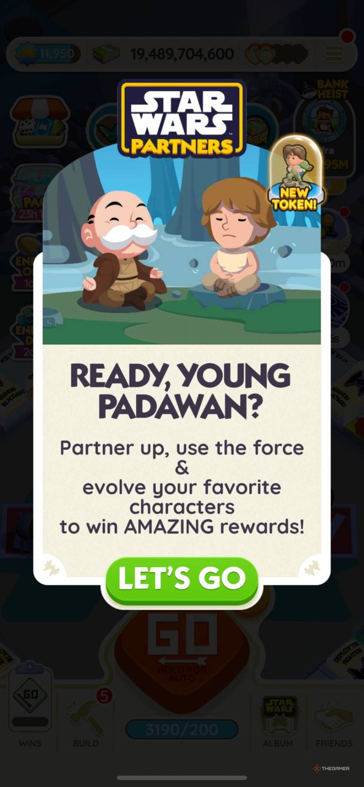 How To Get Free Star Wars Partners Tokens In Monopoly Go