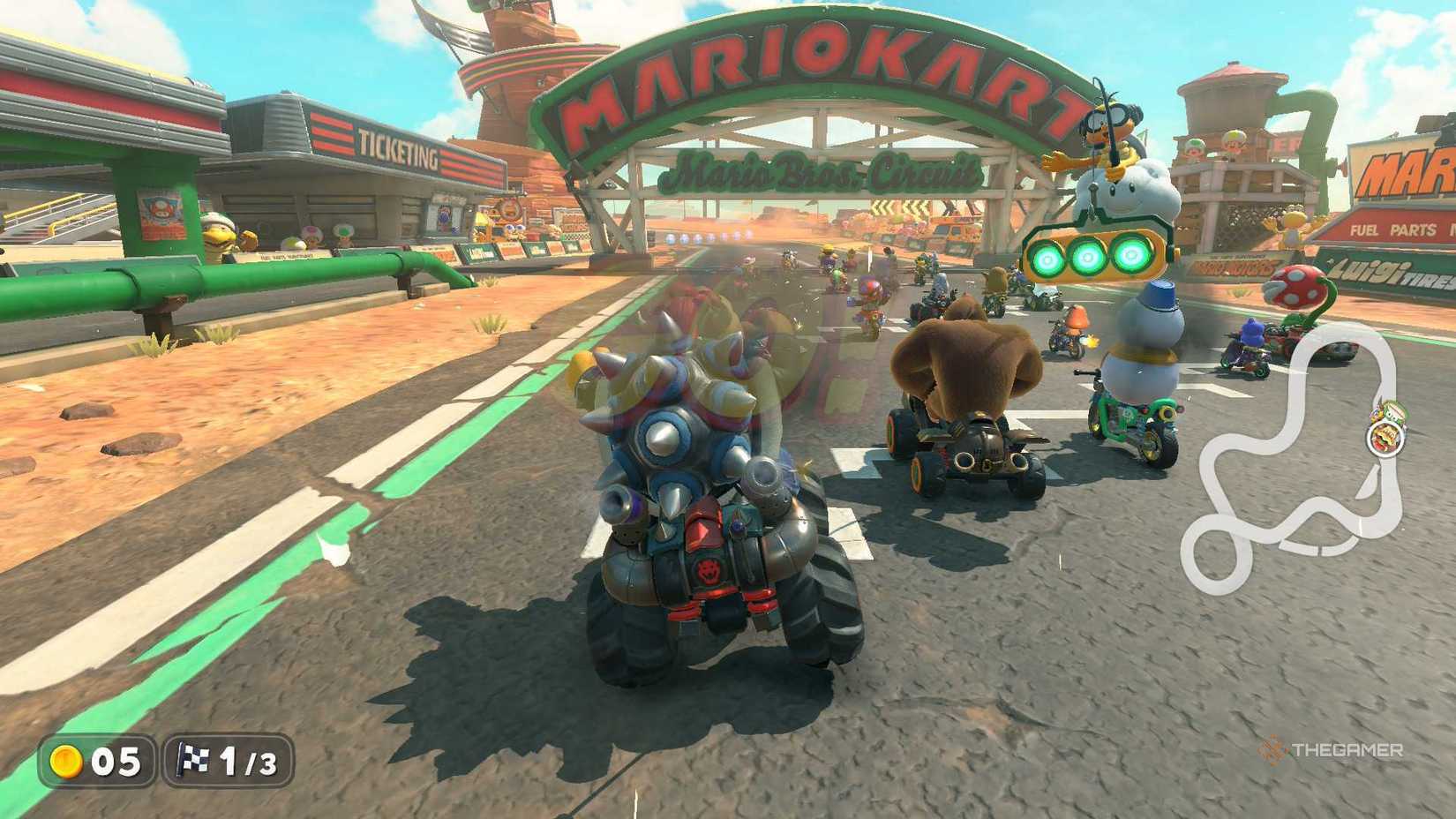 How To Get A Starting Boost In Mario Kart World